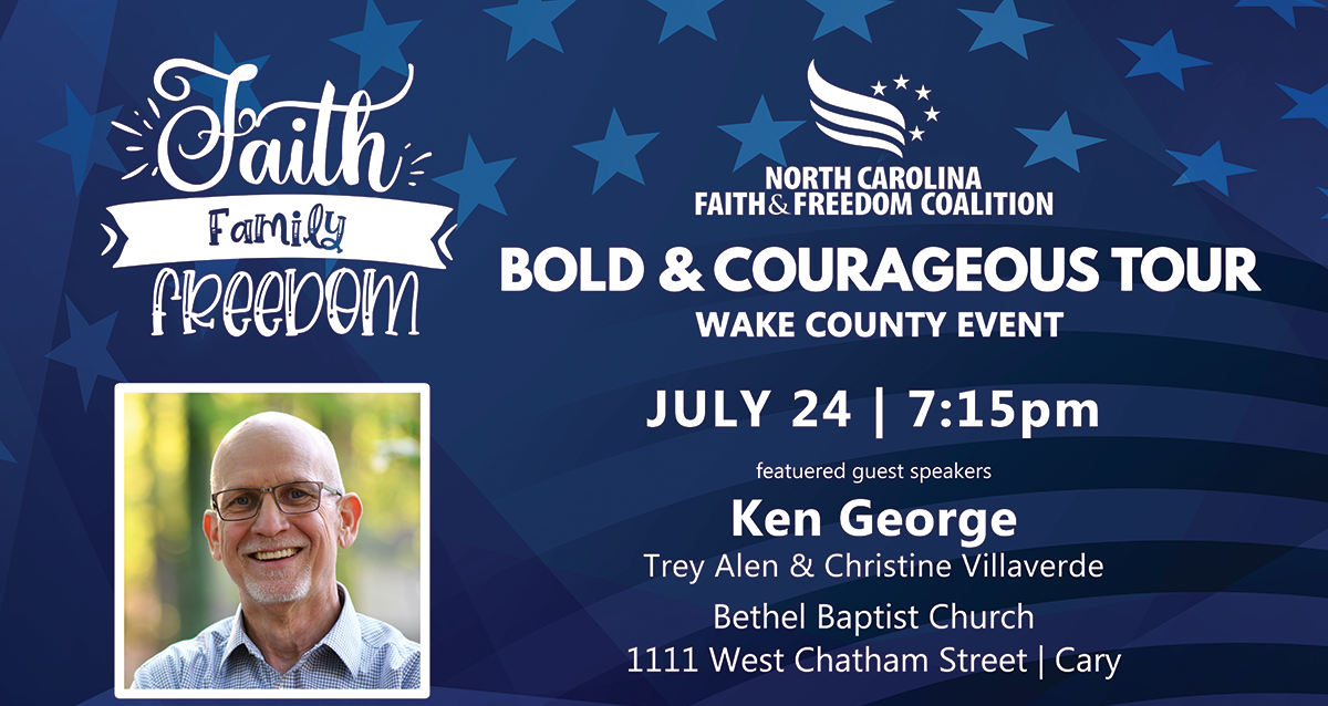 Bold & Courageous Tour with Ken George | Cary, NC